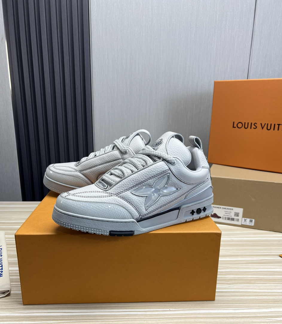 Louis Vuitton LV Skate Sneaker 1ABZ5V Gray - AAA Bag